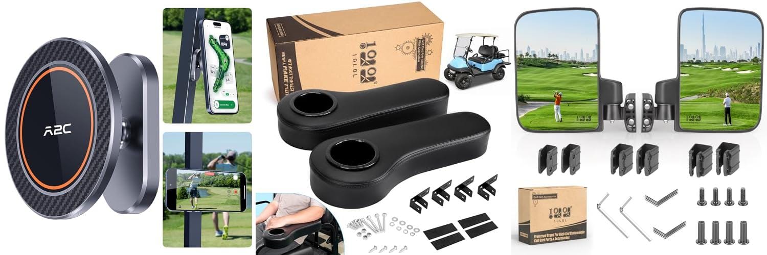 Top 5 Golf Cart Accessories: Must-Have Upgrades Reviewed