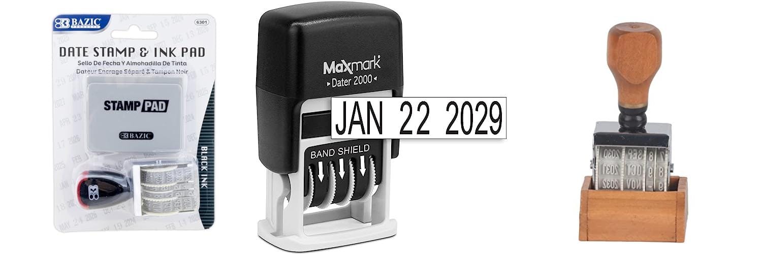 Top 5 By Date Stamps: Reviews & Buying Guide for Ultimate Use