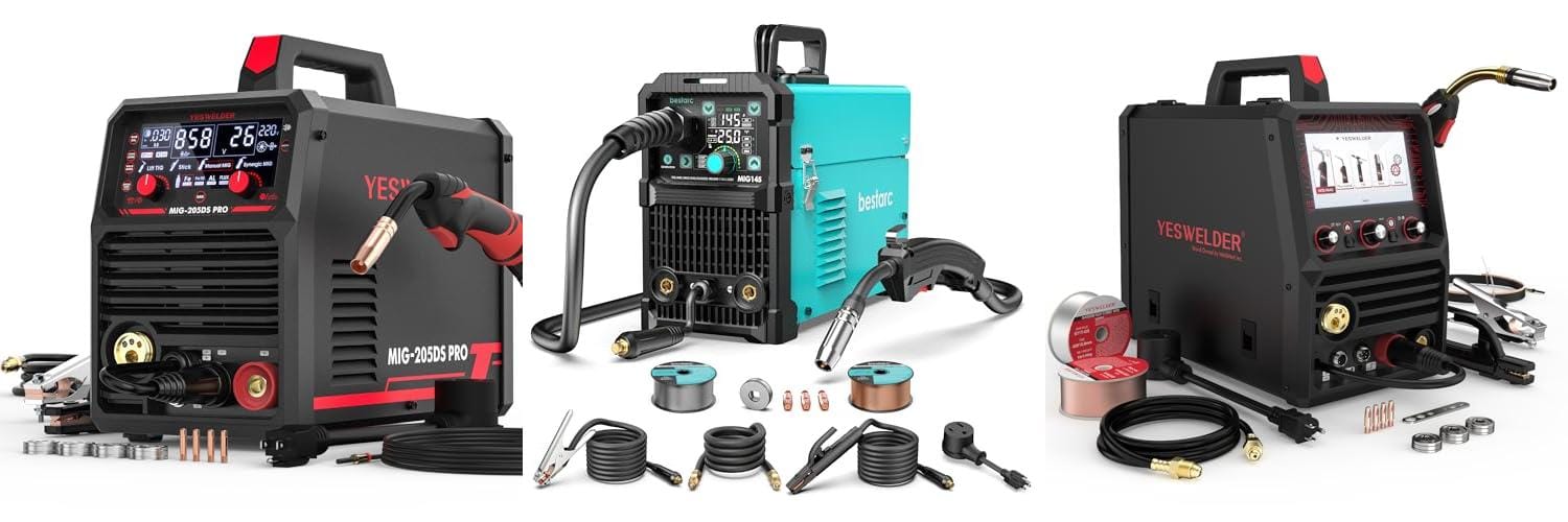 Top 5 Dual Voltage MIG Welders: Reviews & Buyer's Guide