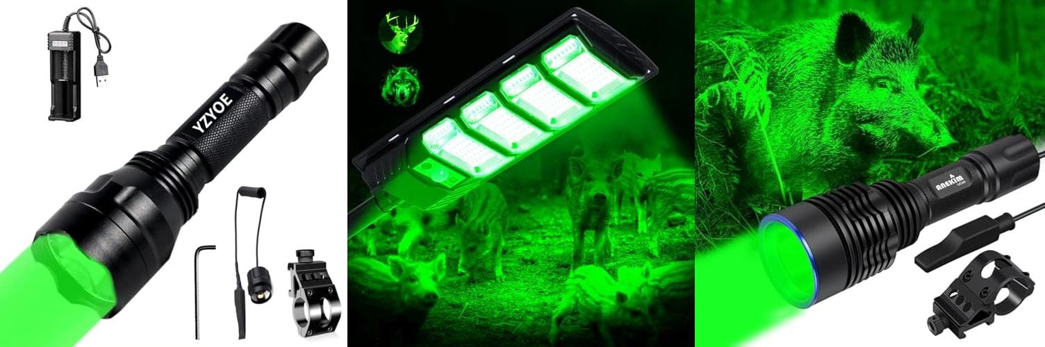 Top 5 Green Lights for Hunting: A Hunter's Buying Guide