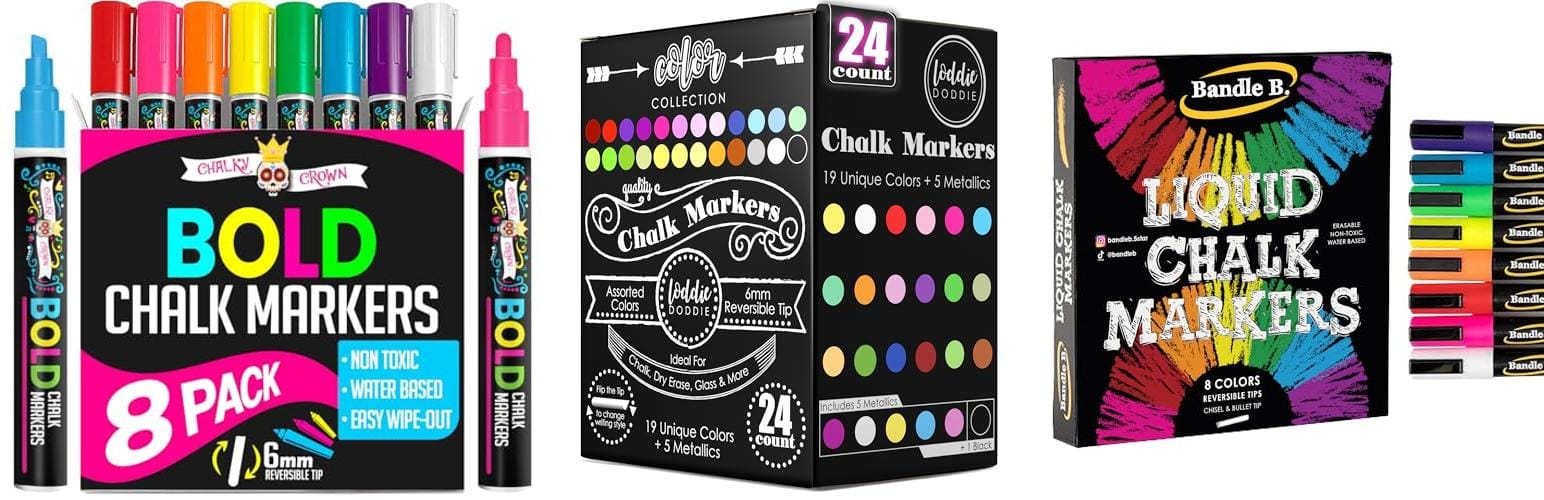 Top 5 Best Chalk Markers: Reviews & Buying Guide for Artists