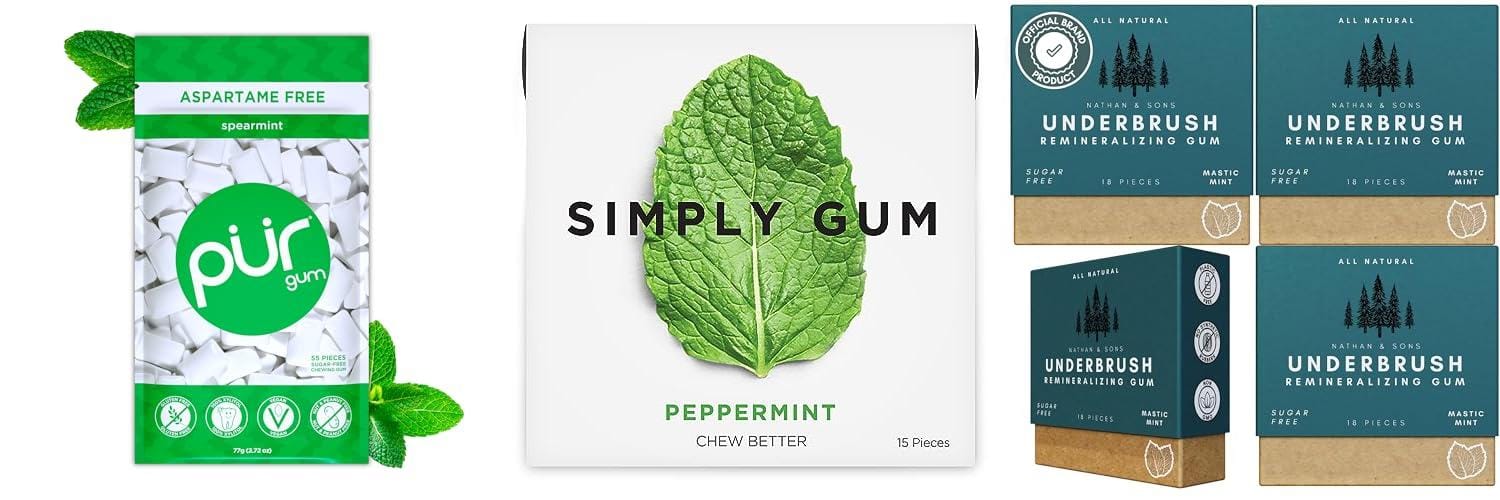 Best Natural Chewing Gum - Top 5 Picks & Review