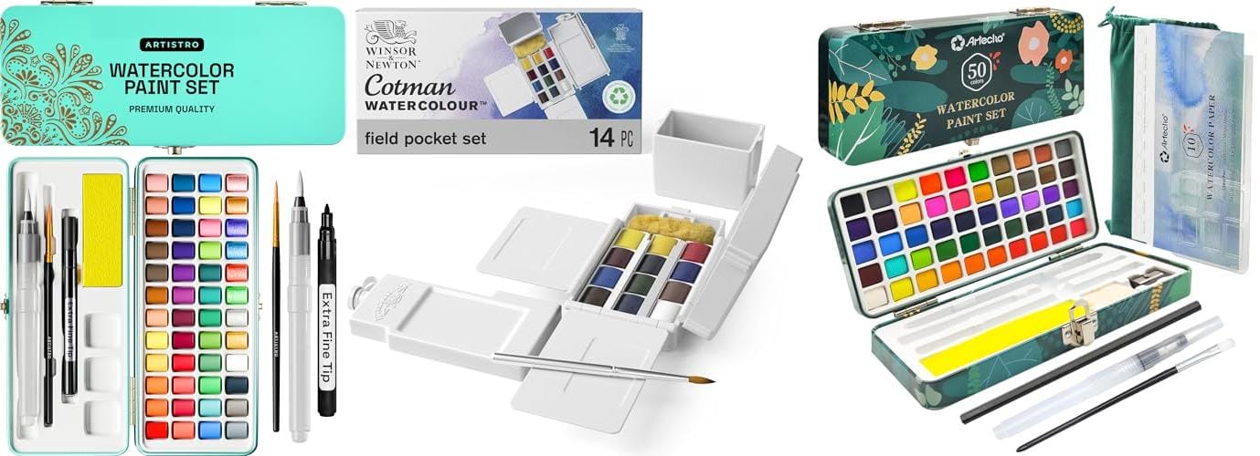 Top 5 Watercolor Travel Sets: Your Art Companion
