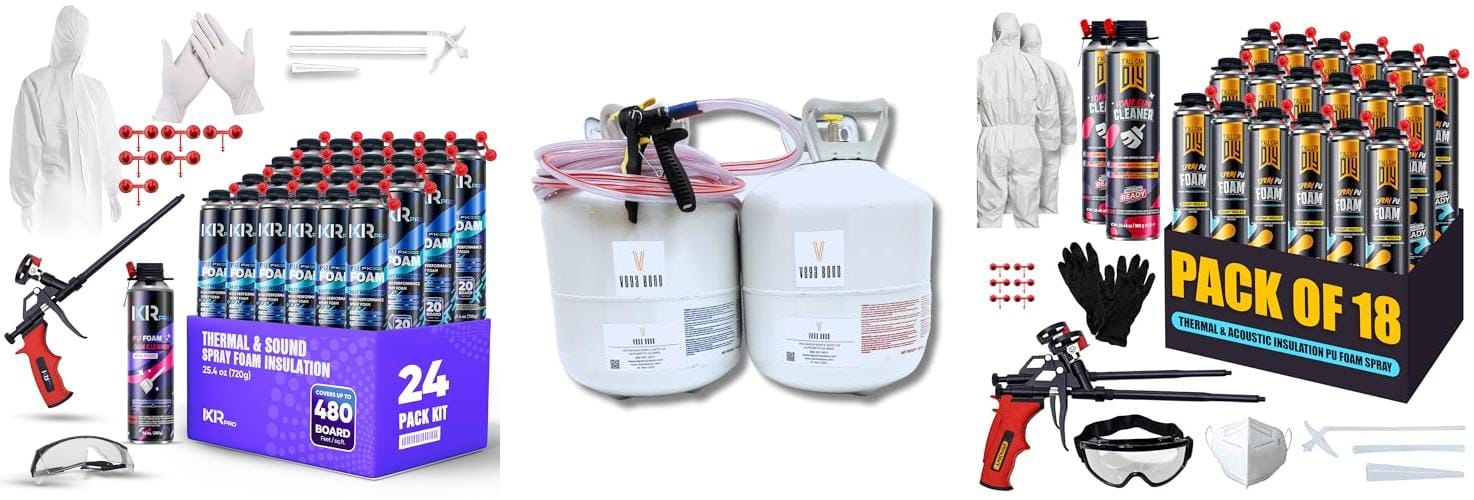 1200 Board Foot Closed Cell Spray Foam Kits