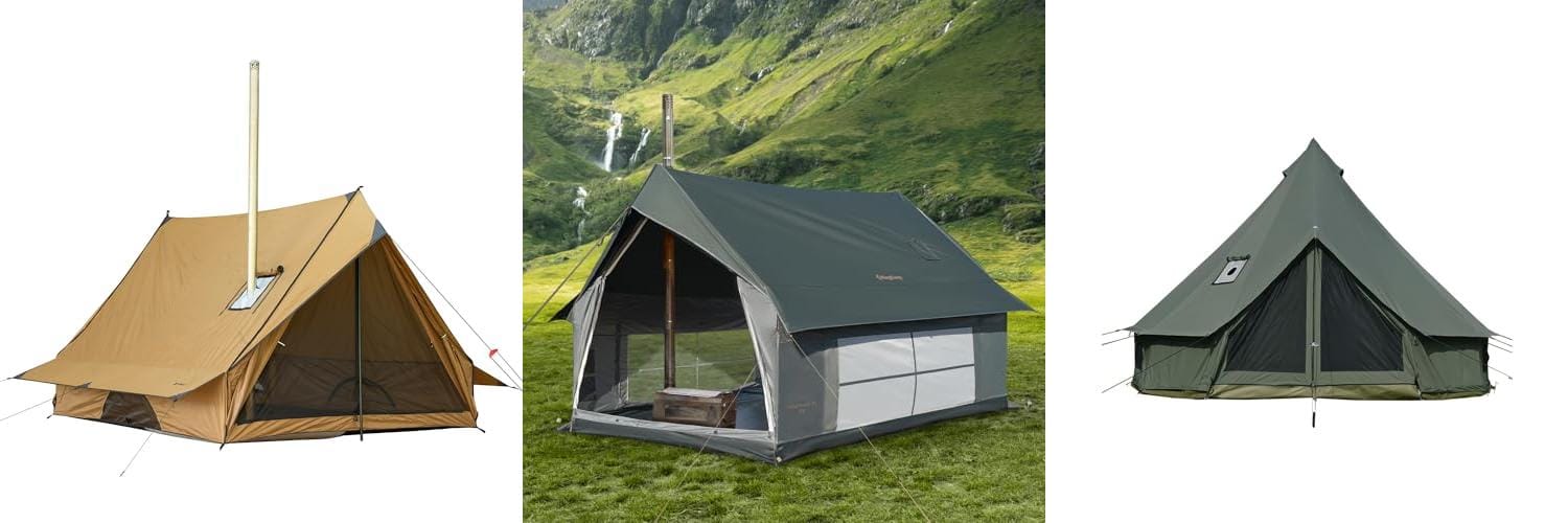 Best Hunting Tent With Stove - Top 5 Picks & Review