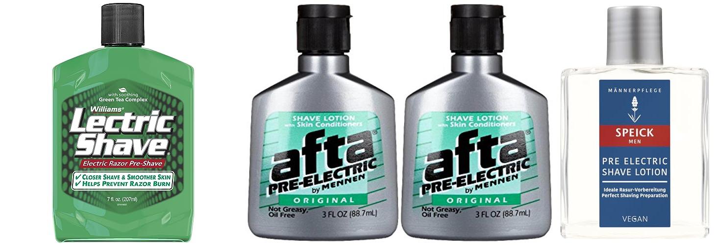 Top 5 Electric Pre Shave Lotions Reviewed Now