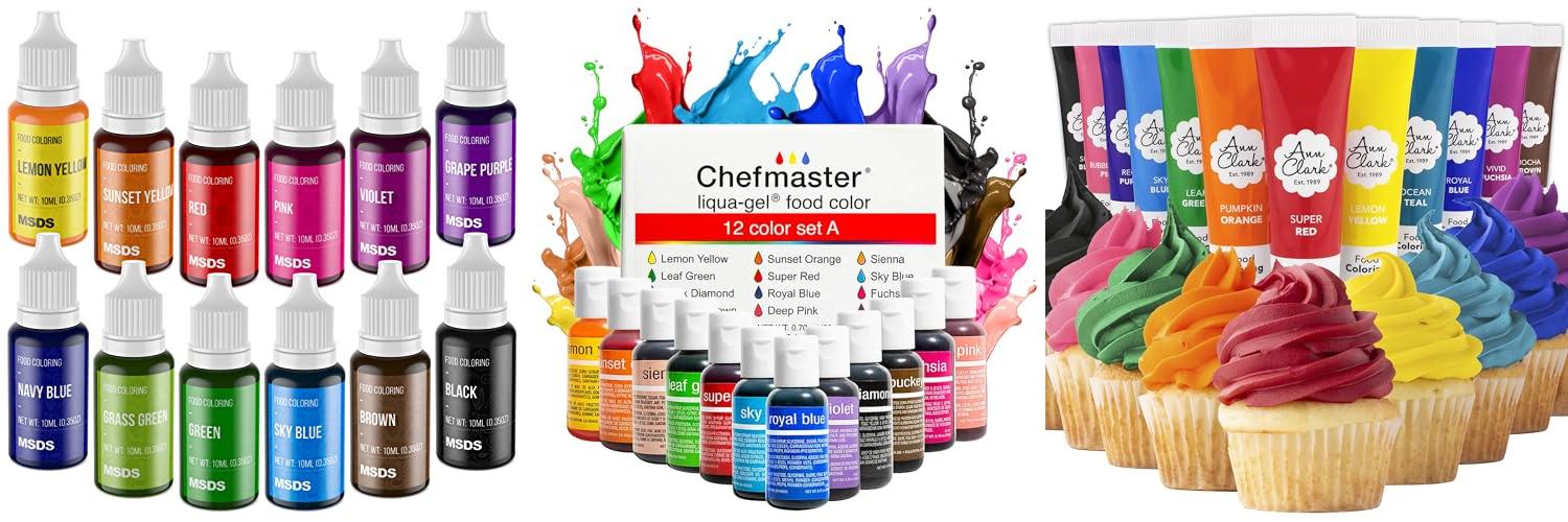Top 5 Gel Food Colors for Royal Icing: A Guide