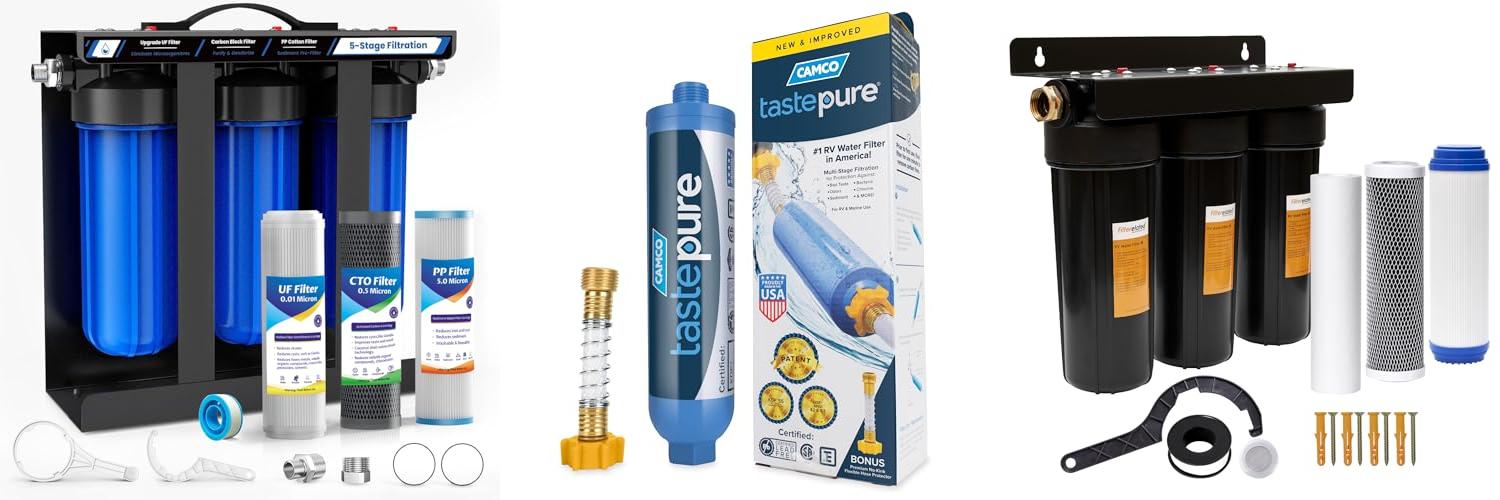 Top 5 RV Water Filters Reviewed: Clean Water On Wheels